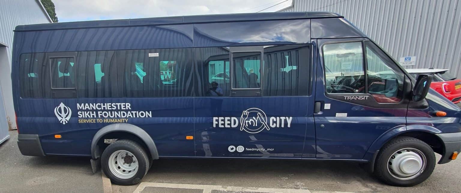 Book the Manchester Sikh Foundation Minibus